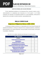 Plan de Estudios BACH UCNL | PDF | Arte | Historia