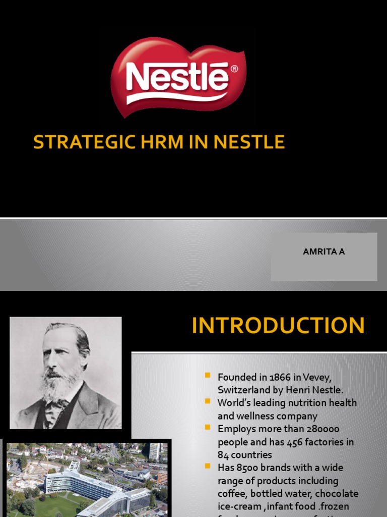Strategic HRM in Nestle: Amrita A | PDF | Recruitment | Literacy