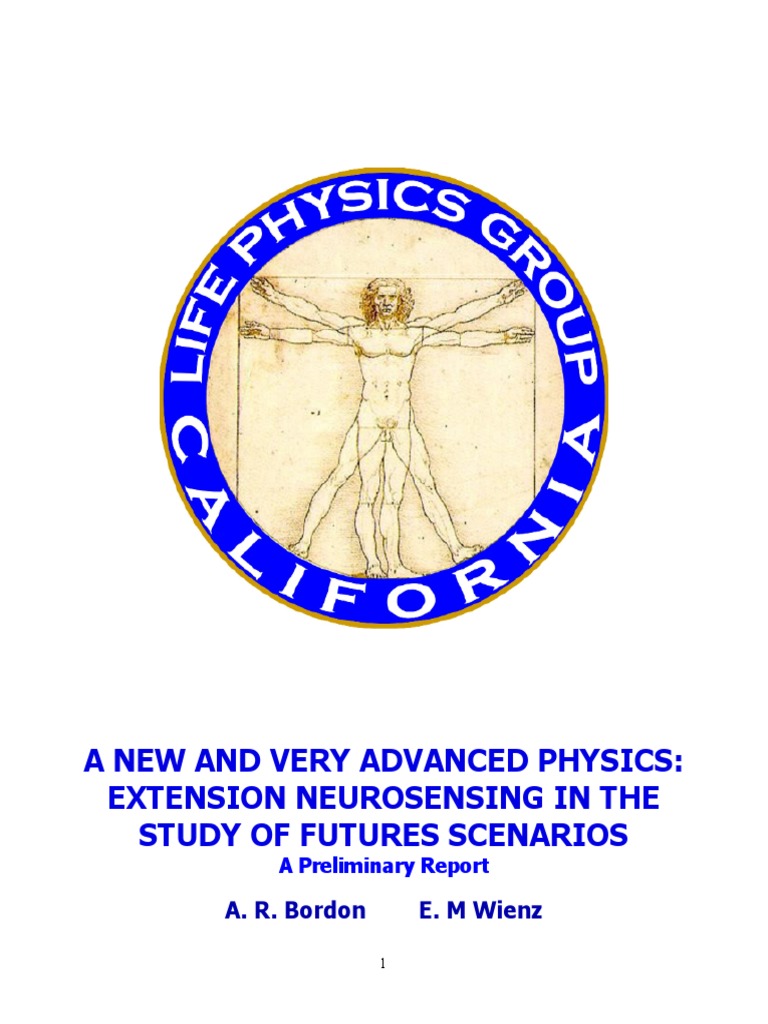 A New & Very Advanced Physics - EnS in The Study of Futures Scenarios | PDF