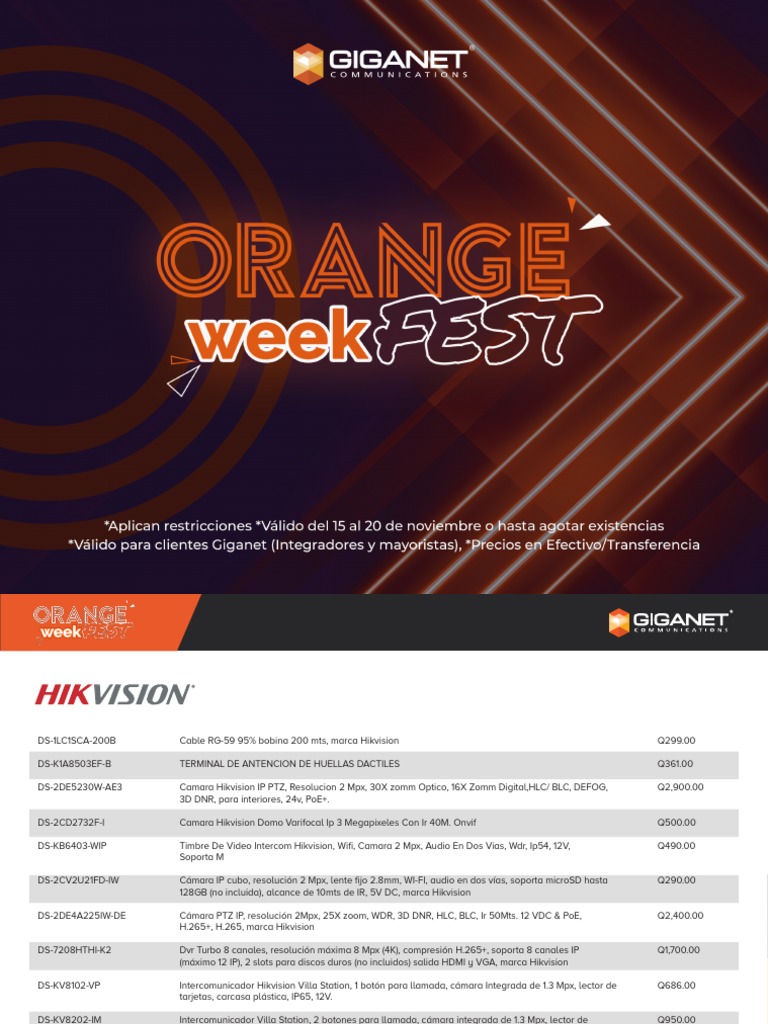 Orange Week | PDF | Ieee 802.11 | Informática