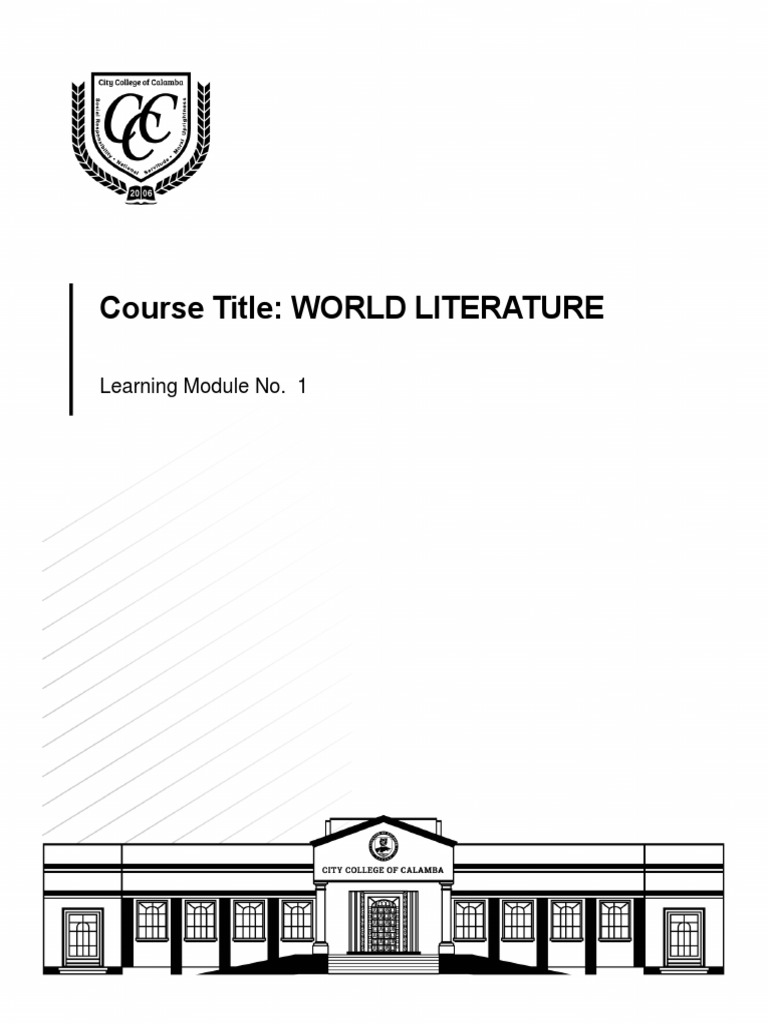 World Literature | PDF | Latin Literature | Roman Empire