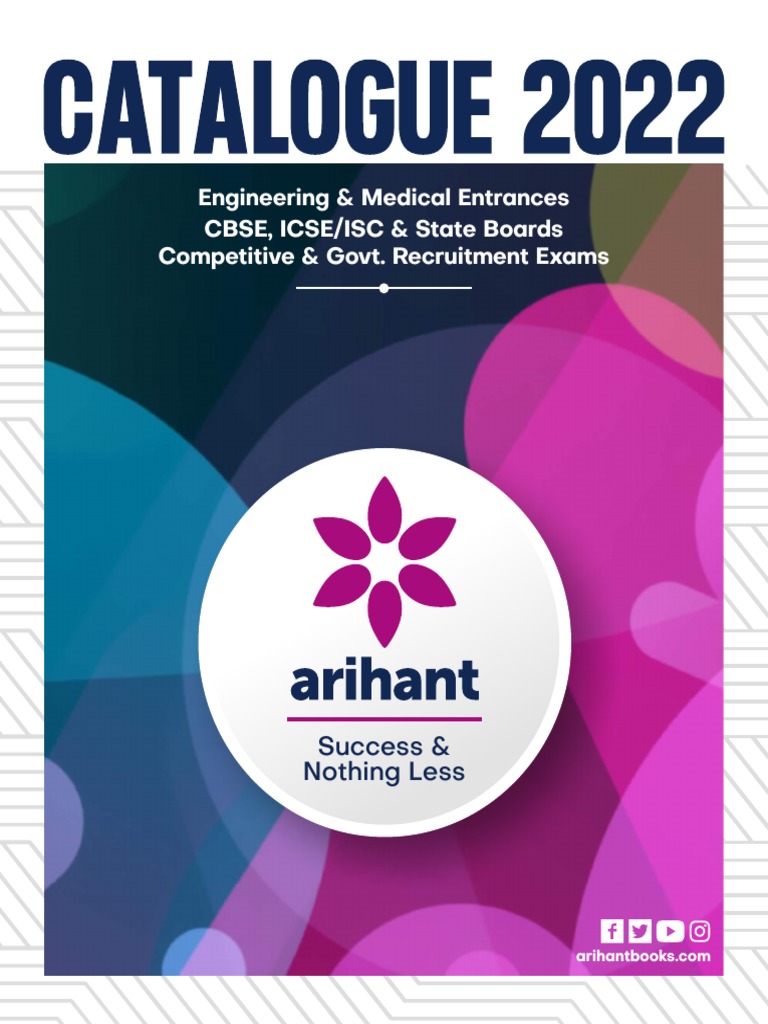 Arihant e Catalogue | PDF | Science