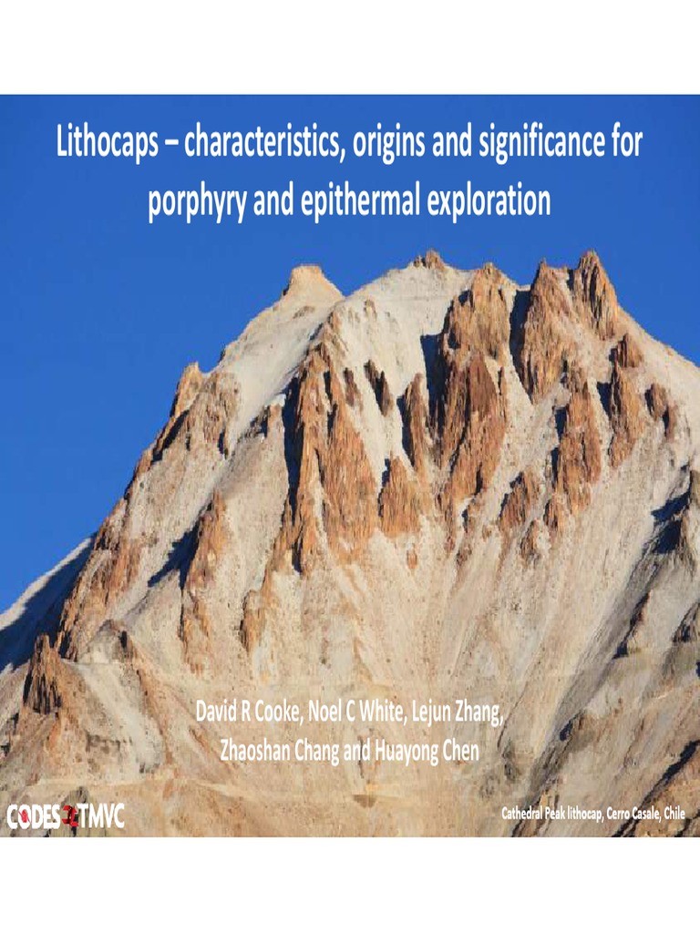 Cathedral Peak Lithocap Geology | PDF | Materials | Earth Sciences