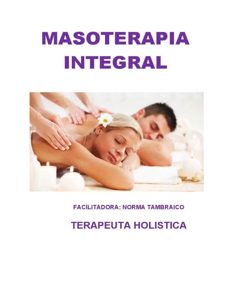 Tecnica de Masoterapia | PDF | Masaje | Músculo esquelético