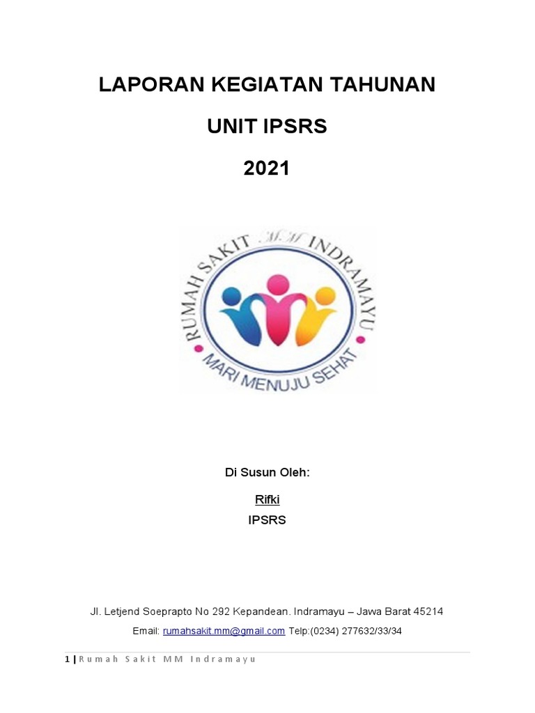 Laporan Pemeliharaan Sarana IPSRS 2021 | PDF