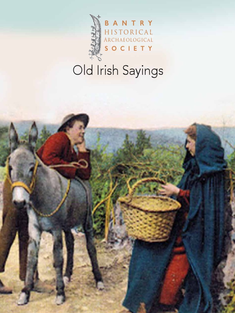 Old Irish Sayings: Historical | PDF