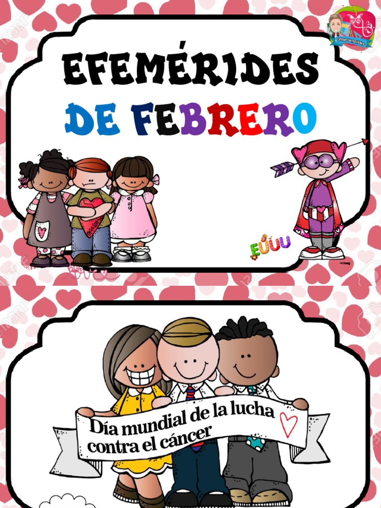 Febrero Efemérides Cesar Benavides | PDF | Ciencias sociales