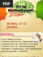 Intrapersonal at Interpersonal Na Komunikasyon | PDF