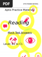 Aptis Test 1 | PDF