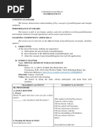 Quadratic Formula Lesson Plan | PDF | Quadratic Equation | Equations