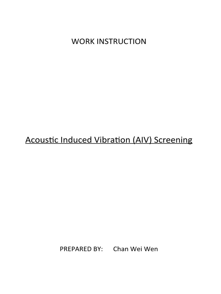AIV Screening Per EI Guidelines | PDF | Fluid Dynamics | Gases