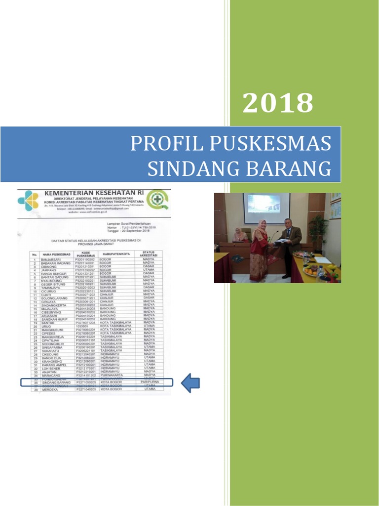 Contoh Profil Puskesmas | PDF