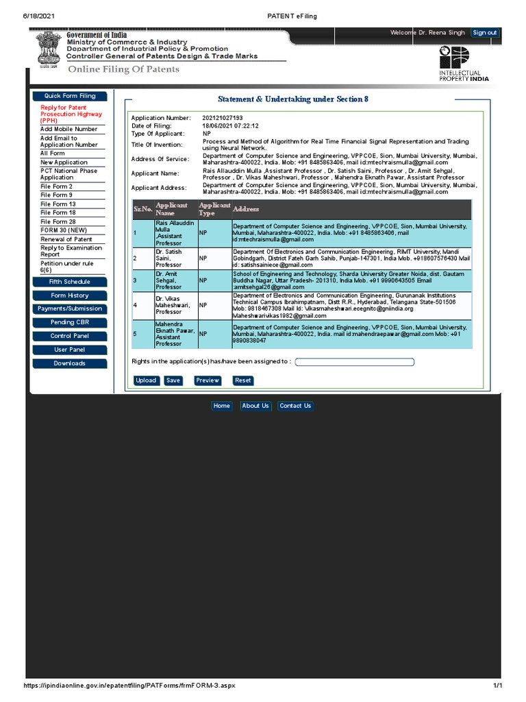 PATENT EFiling 900 5 f3 | PDF | Telecommunications | Communication