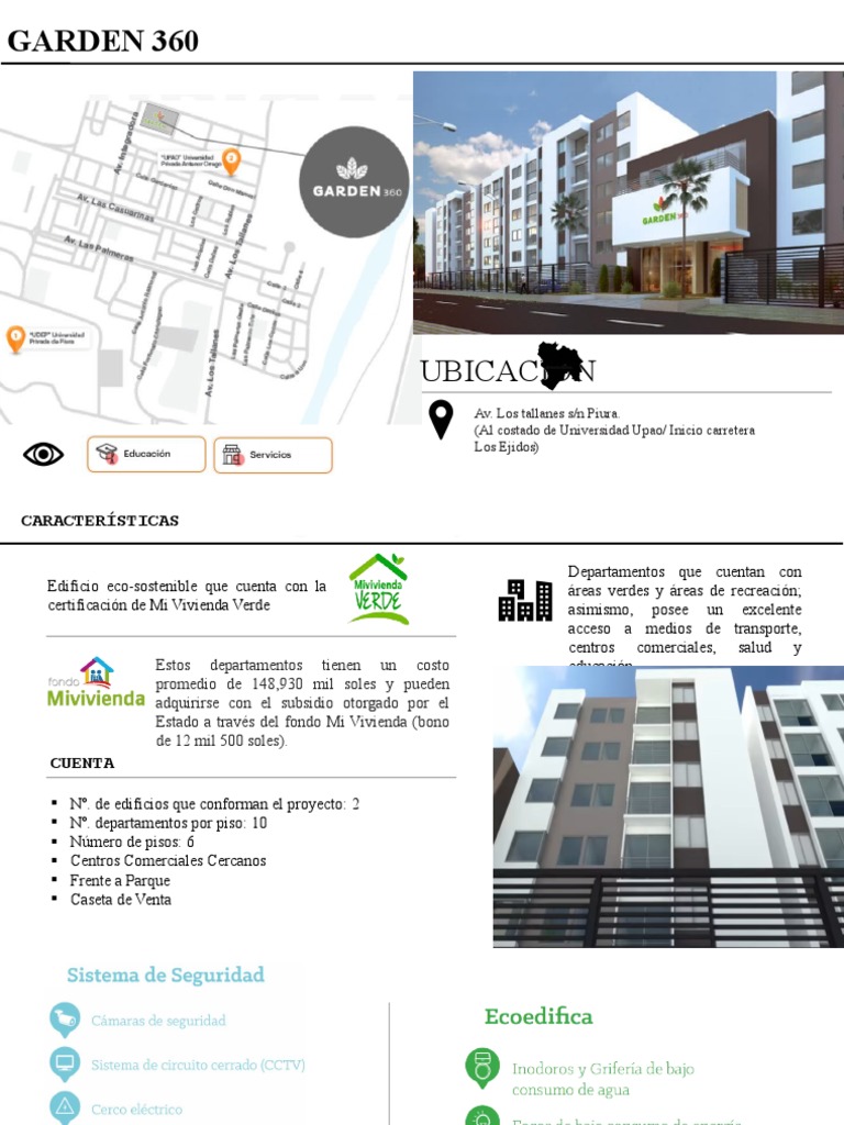 Condominio Garden 360 en Piura | PDF