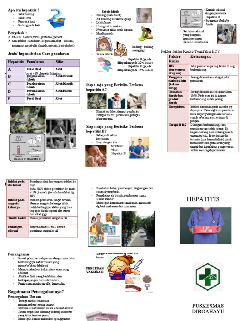 Leaflet Hepatitis | PDF