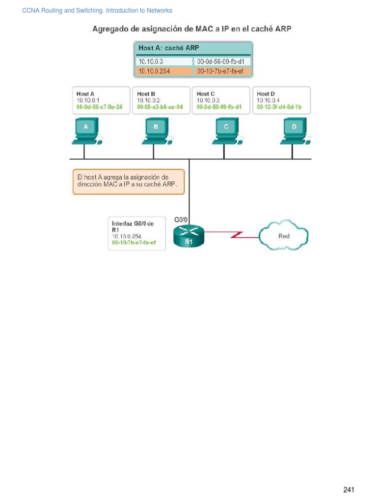 PDF Ccna1 v5-241-360 | PDF | Conmutador de red | Protocolos de internet