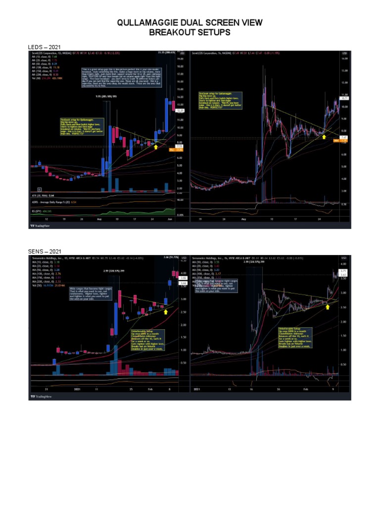 100 Pages of Breakout Setups | PDF