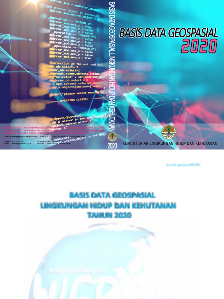 Buku Basis Data Geospasial 2020 Pdf