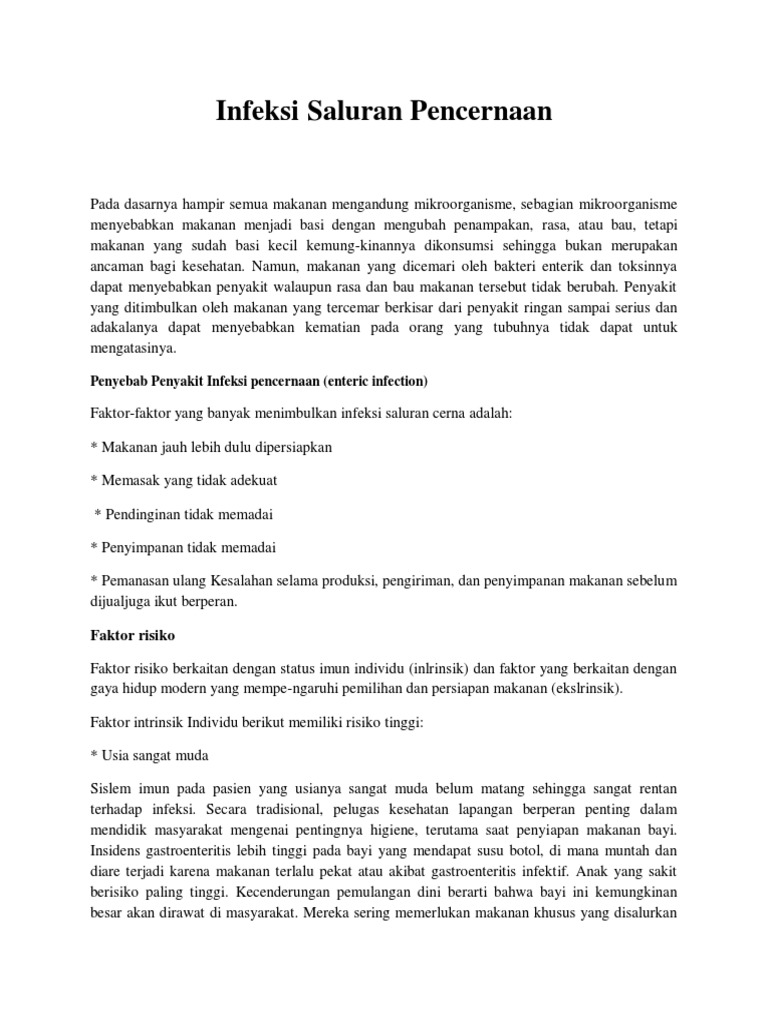 INFEKSI SAL - CERNA Fix | PDF