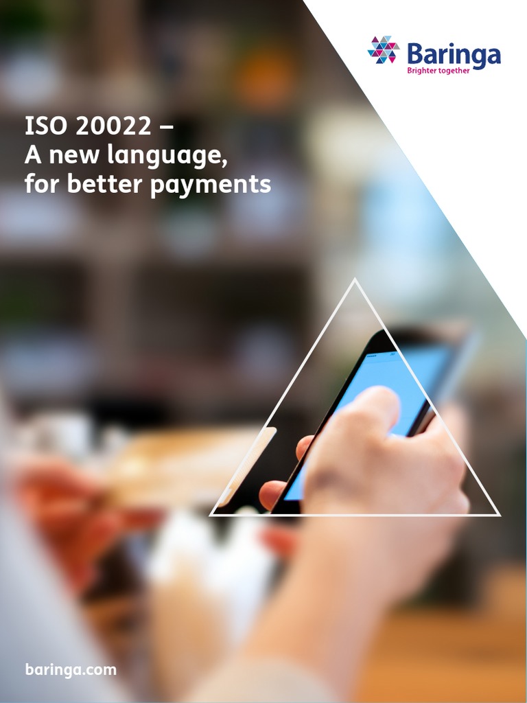 ISO 20022 - A New Language, For Better Payments | PDF | Banks ...