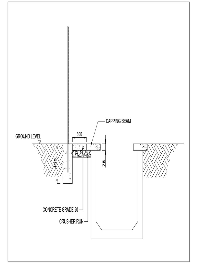 Capping Beam Specifications and Details | PDF