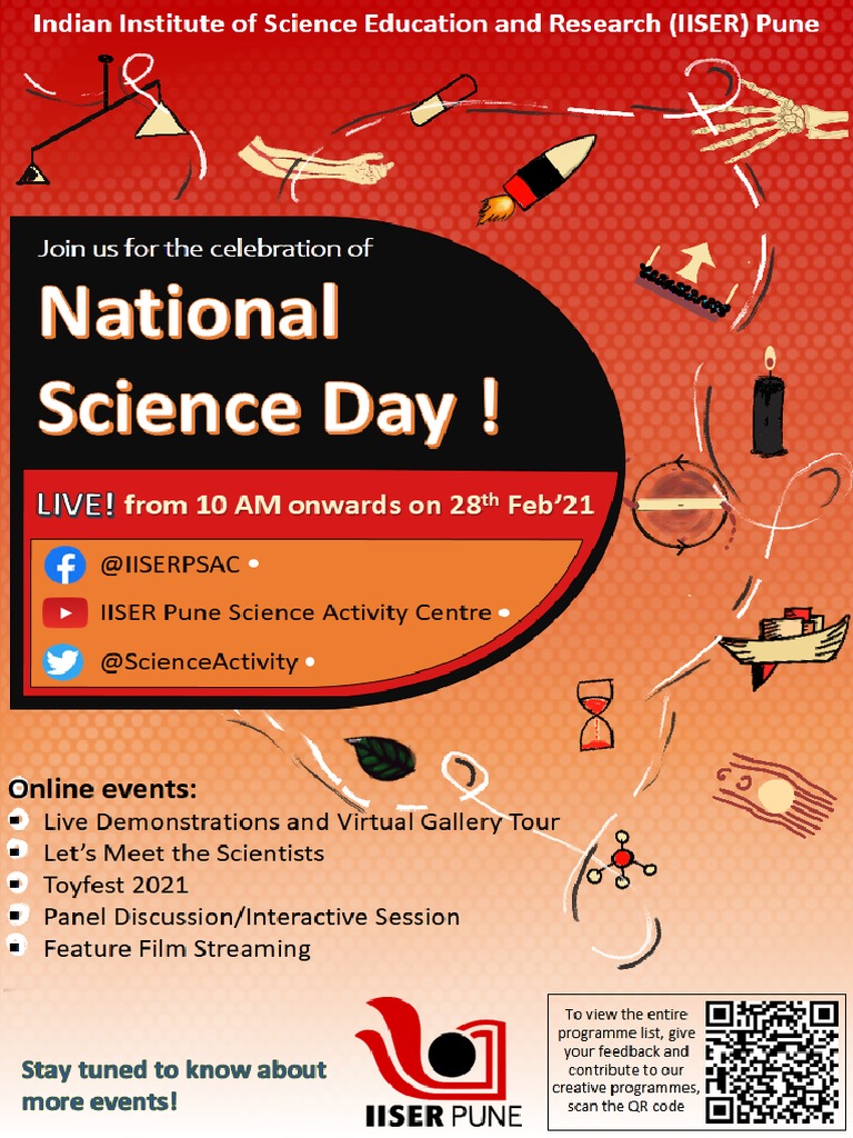 National Science Day 2021 at IISER Pune | PDF | Science