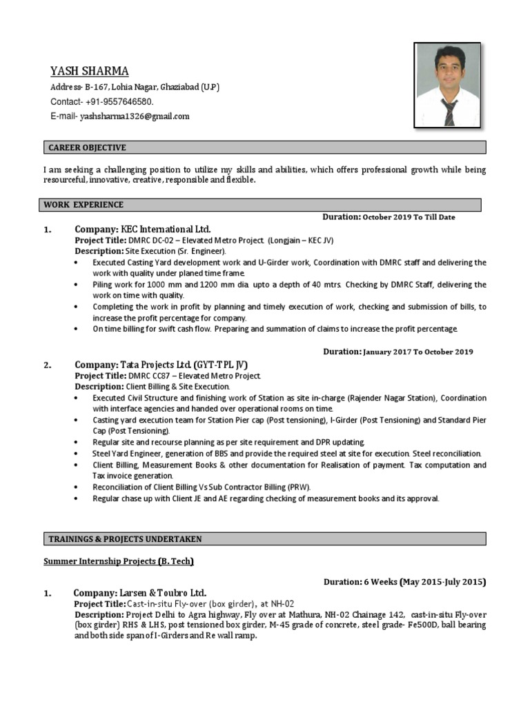 Yash Resume PDF | PDF