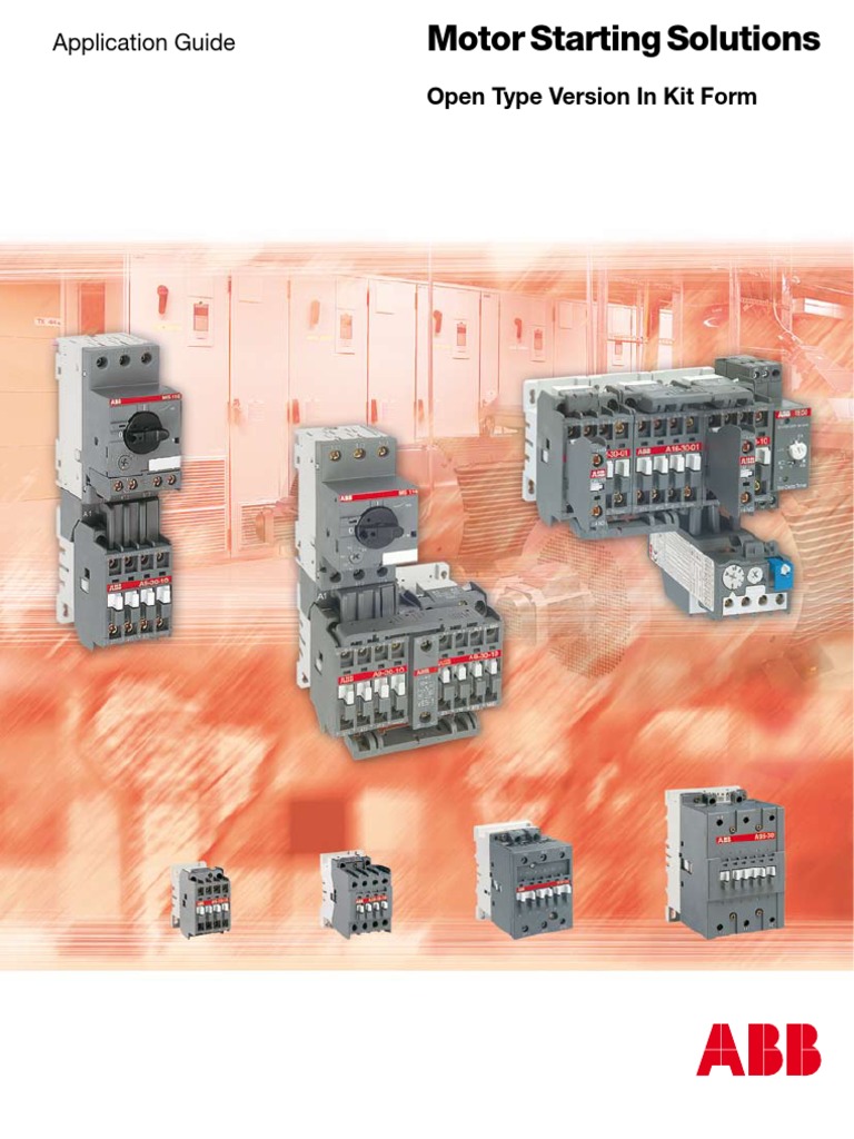 ABB Motor Starting BR | PDF | Relay | Fuse (Electrical)