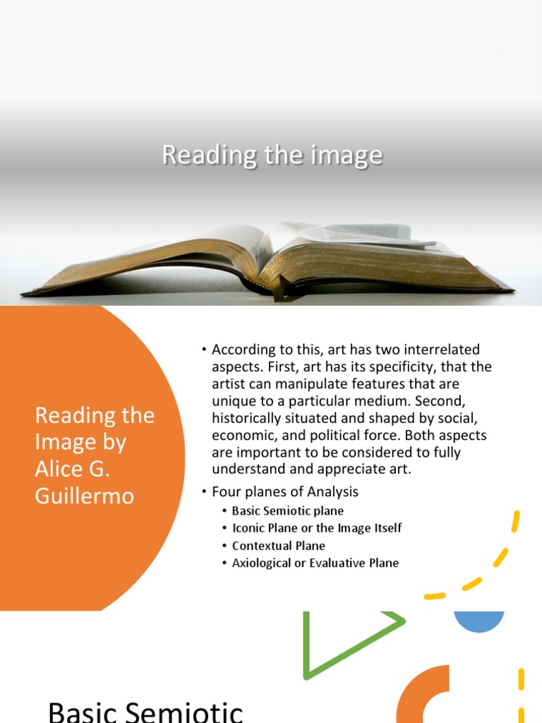 Reading The Image | PDF | Representation (Arts) | Semiotics