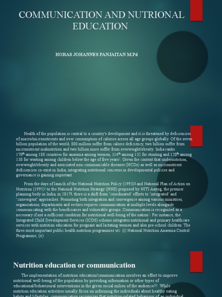 Nutrition Communication Strategies in India | PDF | Behavior | Marketing