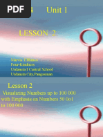 Lesson 2 - Visualizing Numbers Up To 10,000 | PDF | Communication ...