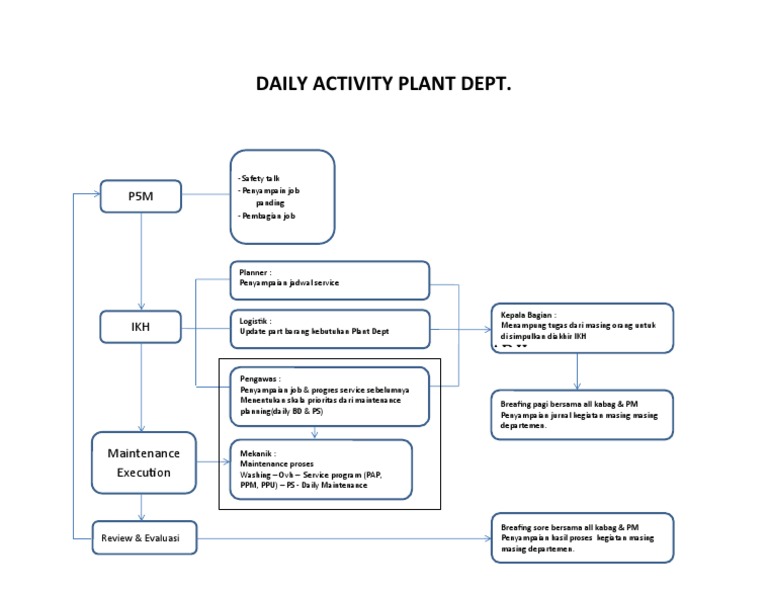 Daily Activity Plant Dept | PDF