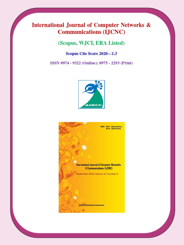 International Journal of Computer Networks & Communications (IJCNC ...