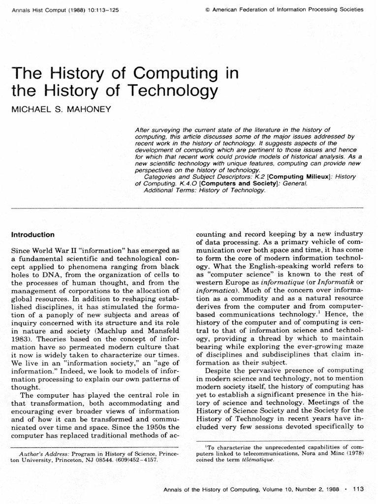Article | PDF | Computing | Science