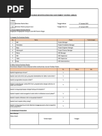 Matriks Penilaian Risiko K3 dan Pengendalian | PDF