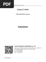 Industrial USB-RS485 Converter Guide | PDF | Usb | Device Driver