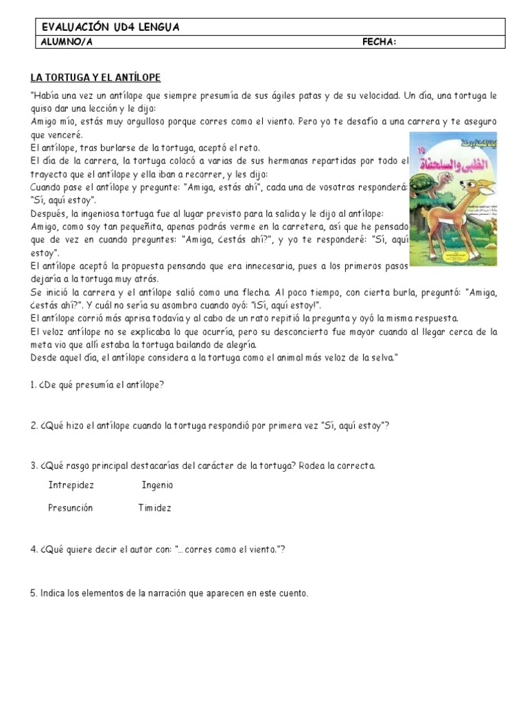 Ev Unidad 4 Lengua 5º | PDF