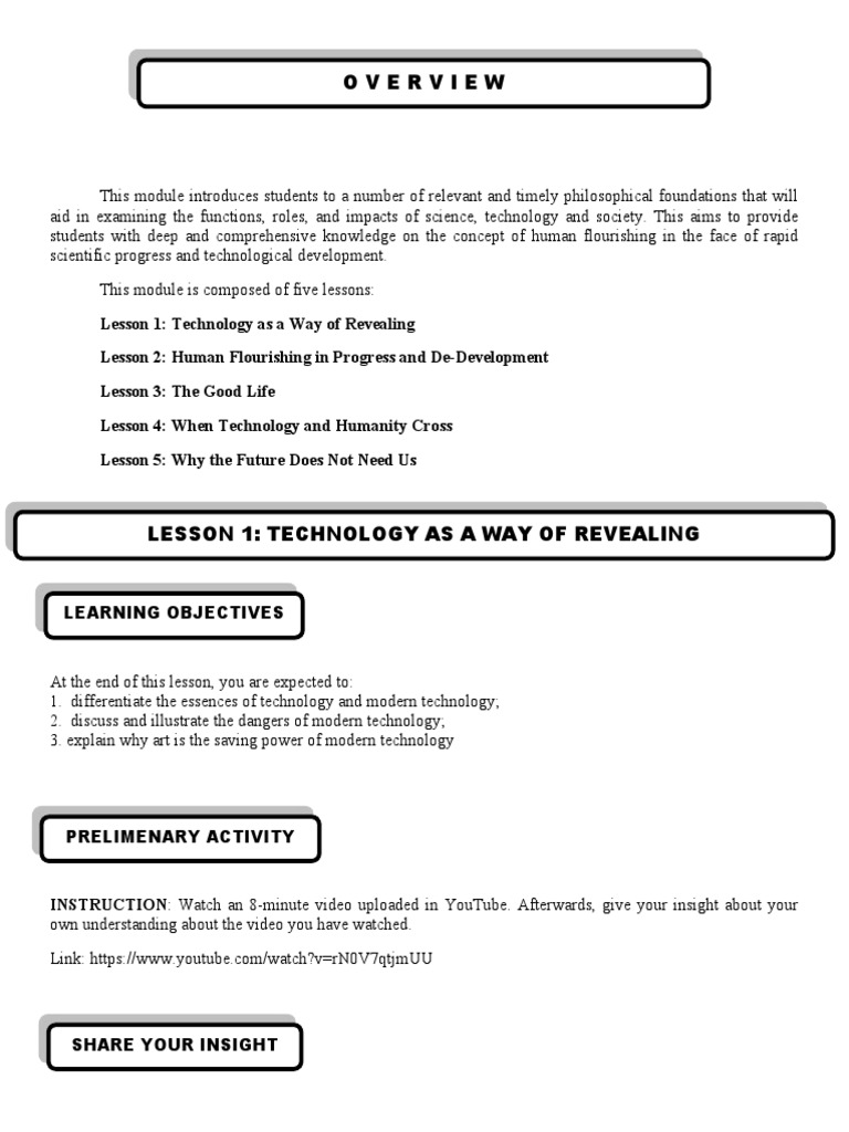 Bong Bong Baesa - MIDTERM STS Module | PDF | Robotics | Robot
