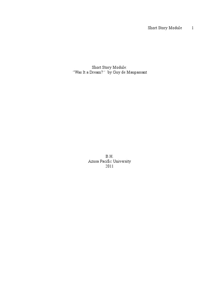 Was It A Dream Lesson Plan | PDF | Vocabulary | Adjective