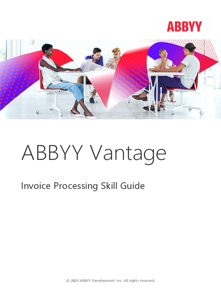 ABBYY Vantage: Invoice Processing Skill Guide | PDF | Invoice | Prices
