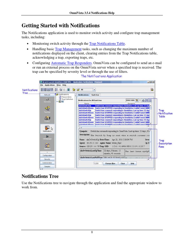 Getting Started With Notifications Pdf Computer File Comma