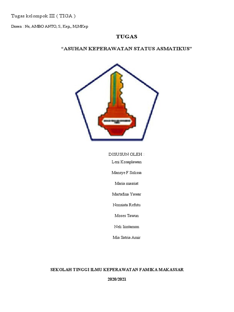 Askep Status Asmatikus KLMPK Iii | PDF