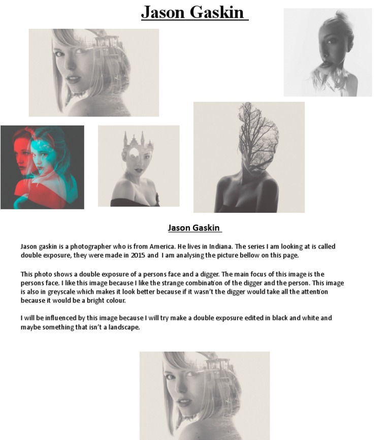 Jason Gaskins Artist Research | PDF | Language Arts & Discipline