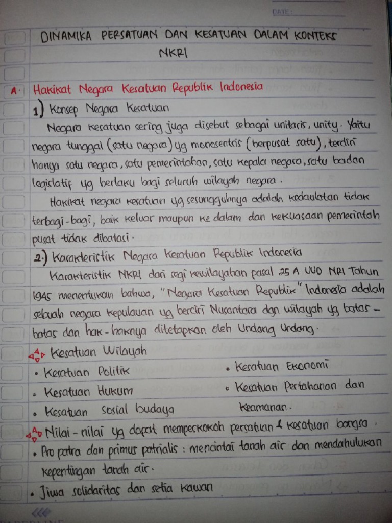 Dinamika Persatuan Dan Kesatuan Dalam Konteks Nkri | PDF