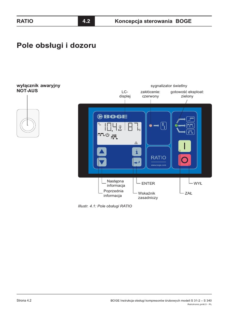Ratiotronic BOGE S90 | PDF