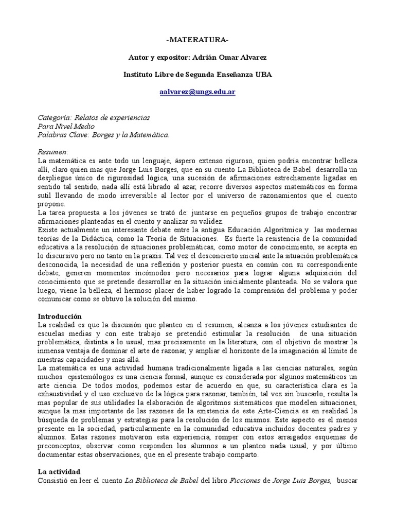 PARA LEER - 2do Literatura y MAtemática | PDF | Triángulo | Ángulo