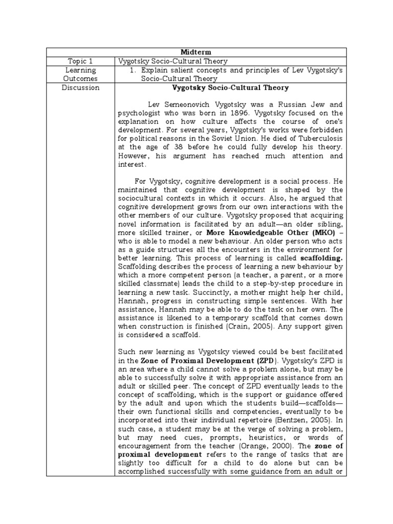 Facilitating Learner Centered Teaching Midterm | PDF | Learning | Psychology
