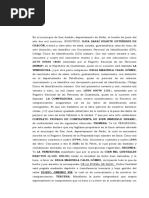 Declaración Jurada Unilateral de Derechos Posesorios | PDF | Posesión (Ley) | Ley común