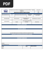Formulario 017 MSP | PDF