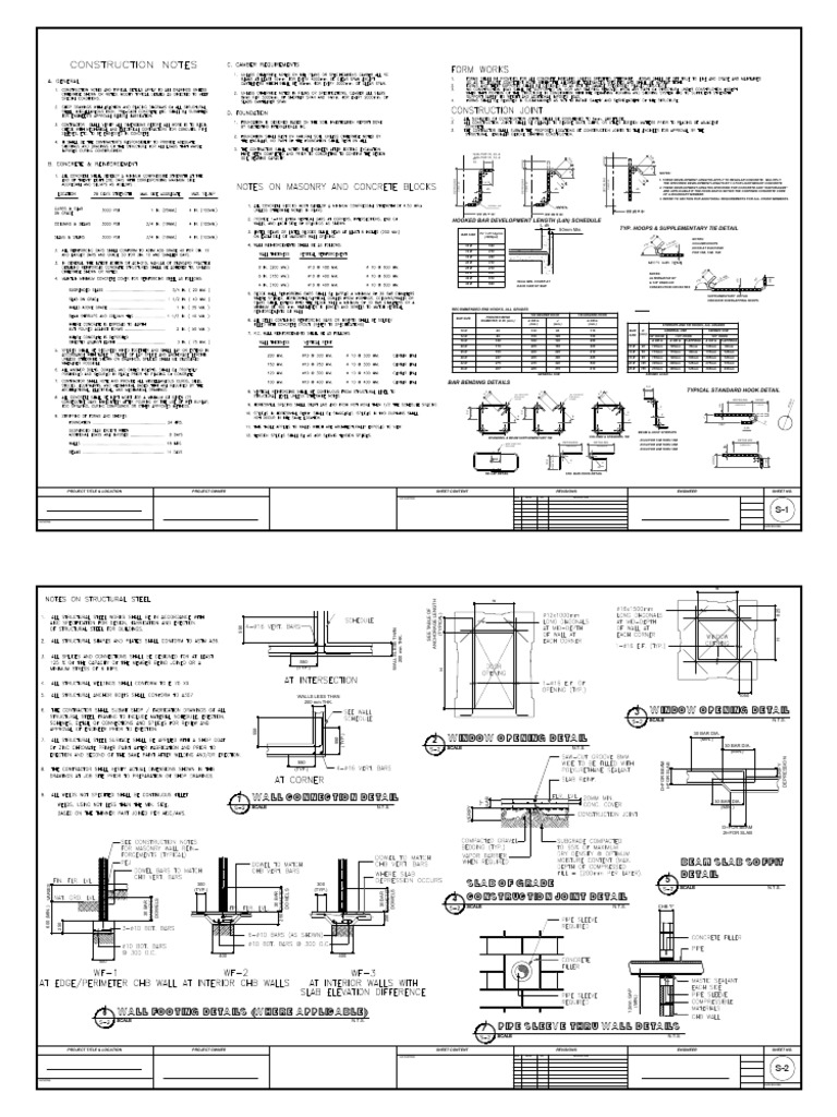 40 SQM Structural Plan | PDF | Economic Sectors | Civil Engineering